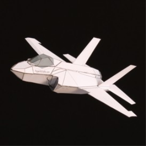 Paper F-35A White | Crafting | Paper Crafting | Paper Models