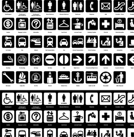 International Symbols all 77 of them as vector art | Other Files | Clip Art
