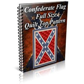 Confederate Rose Quilt Pattern